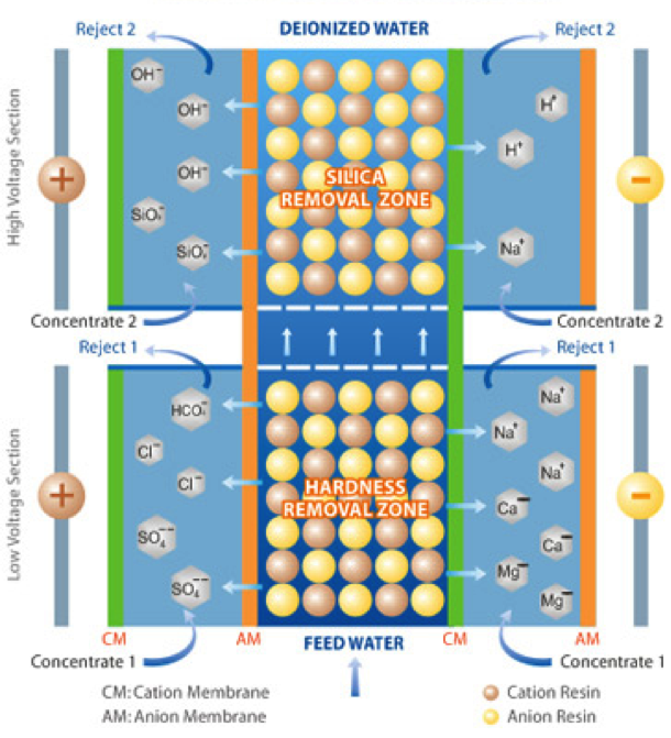 Electro-deionization (EDI) : VIRIDIS Engineering Sdn Bhd