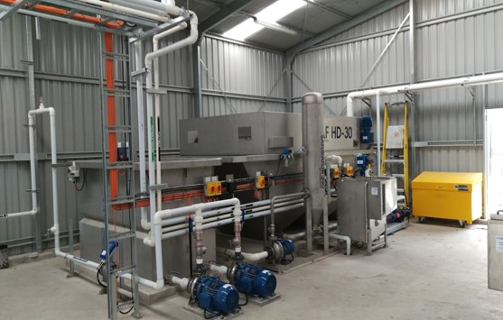 Primary Dissolved Air Flotation (DAF) Tank : VIRIDIS Engineering Sdn Bhd